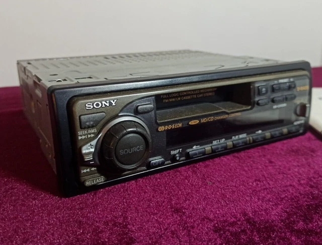 CLASSIC ORIGINAL SONY XR-C5120R D-BASS RDS-EON Radio Cassette Stereo ...