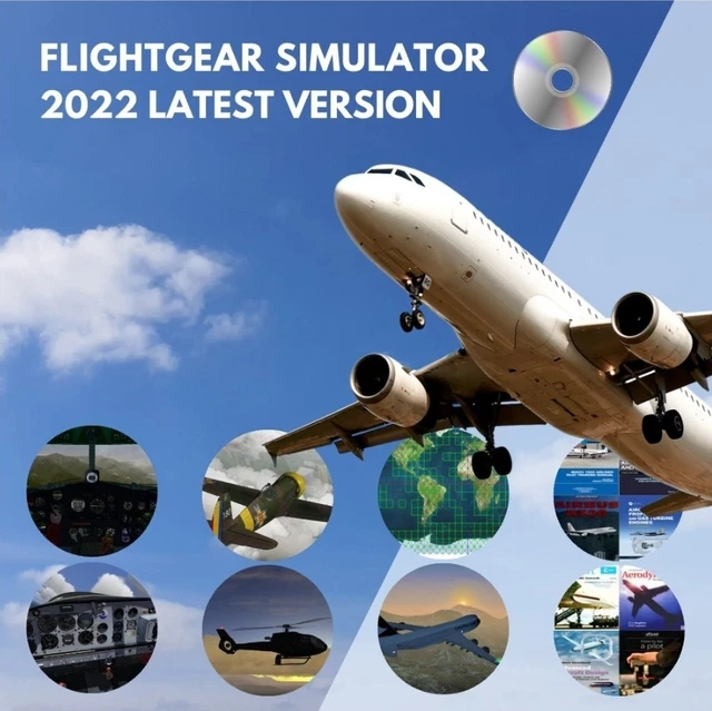 FLIGHT SIM SIMULATOR 2022 Flightgear X Aircraft Airplane Helicoptor ...