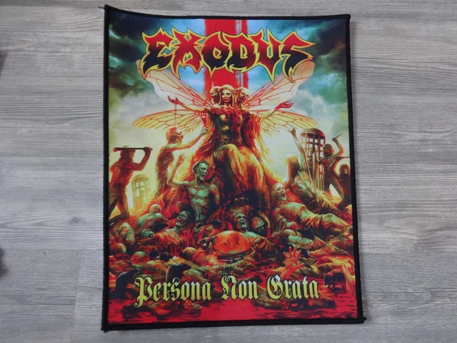 EXODUS THRASH METAL Backpatch Patch Kutte Aufnäher Havok Sacred Reich ...