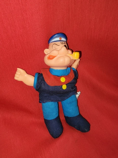 Vintage Andpopeye The Sailor Man 7 Doll By Uneeda 1979 £1237 Picclick Uk