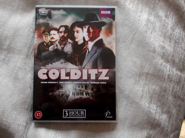 COLDITZ (DVD) JASON Priestly,Tom Hardy,Damian Lewis 2 Discs PLEASE READ ...