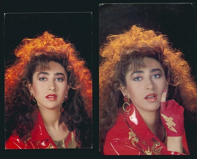 BOLLYWOOD ACTRESS KARISMA Kapoor. 2 rare postcards. $33.47 - PicClick CA
