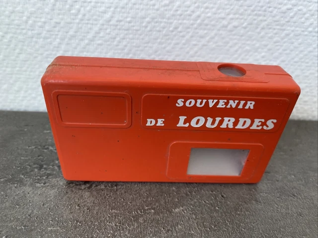 ANCIENNE VISIONNEUSE SOUVENIR De Lourdes 15 Images Stereoscope Vintage ...