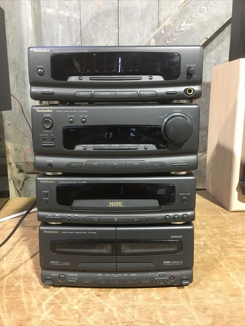 TECHNICS CH550 SYSTEM Amp CD Tape Sound Processor Spares Repair No ...
