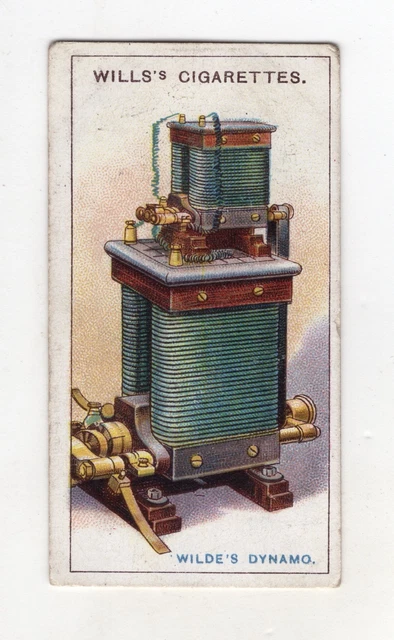 FAMOUS INVENTIONS CARD #17 Henry Wilde’s Dynamo 1863 England $4.99 ...