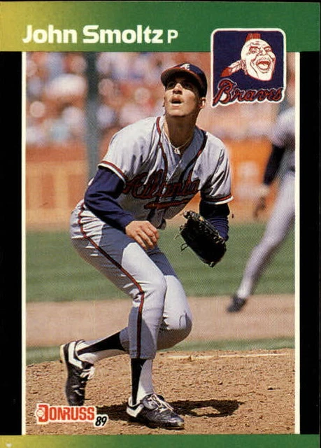 1989 DONRUSS BASEBALL'S Best Atlanta Braves carte de baseball #85 John ...