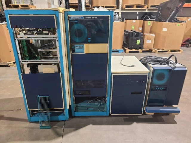 DATA GENERAL ECLIPSE System S/140, 1144-F, T-310, 6026 Vintage Computer ...