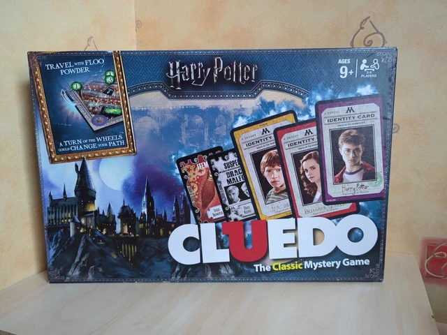 HARRY POTTER CLUEDO Mystery Board Game 2018 completo giocato una volta in movimento EUR 33,86 ...