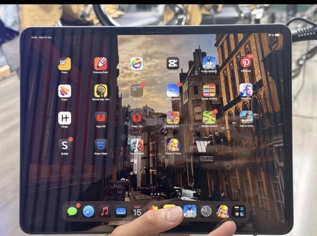 APPLE IPAD AIR 13-inch M3 Space Grey 128GB 2025 Model £516.70 - PicClick UK