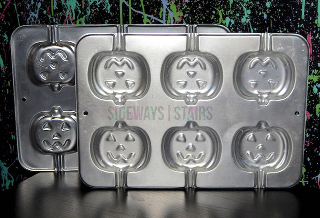 WILTON JACK O LANTERN BISCOTTO POP PADELLA vintage zucca cereali ...