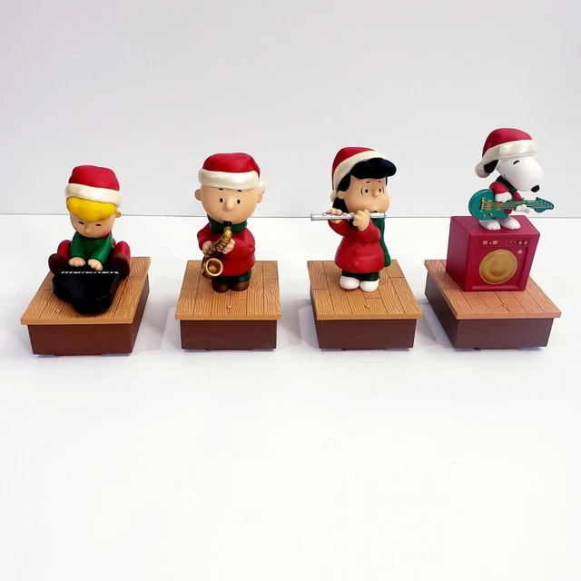 HALLMARK PEANUTS CHRISTMAS Band Charlie Brown Snoopy Lucy & Schroeder ...