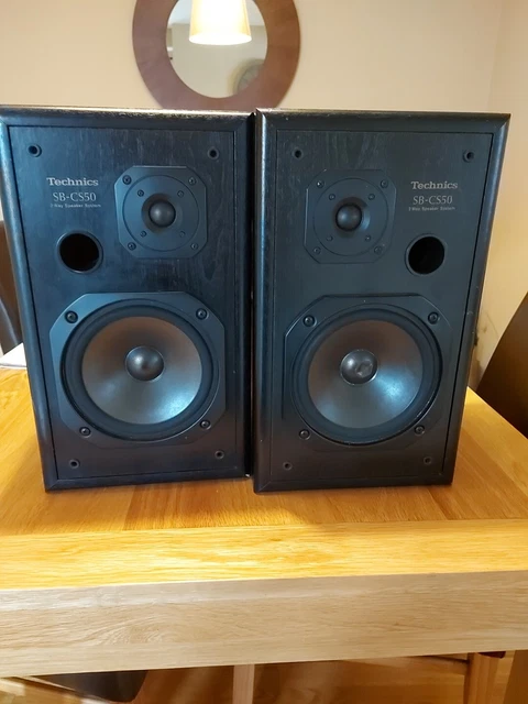 TECHNICS SB-CS50 2 Way Speaker System £30.00 - PicClick UK