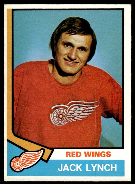 1974-75 O-PEE-CHEE #331 Jack Lynch Detroit Red Wings V46442 EUR 2,04 ...