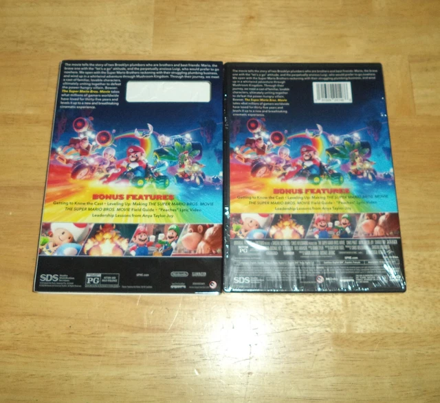 THE SUPER MARIO Bros. Movie Power Up Edition (2023) DVD Slip Cover NEW ...