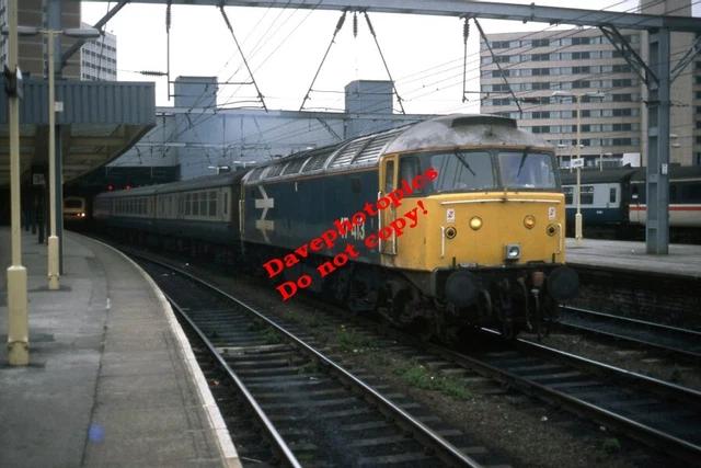 ORIGINAL 35MM Slide Railway Diesel /Steam-47413 10.45 leeds to Carlisle ...