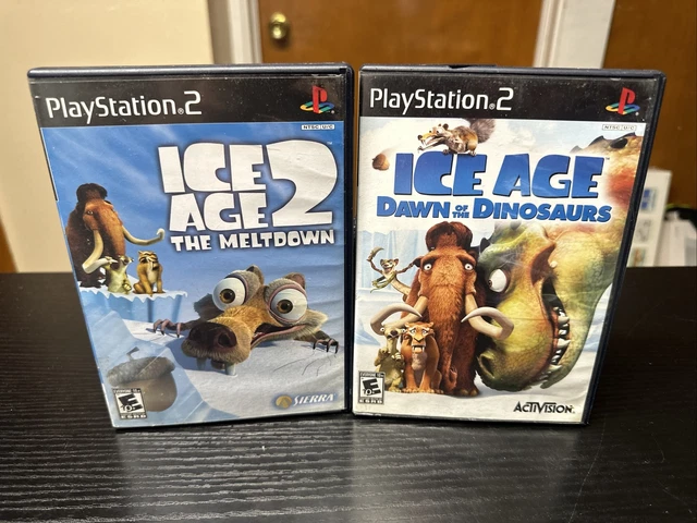 ICE AGE 2: The Meltdown & Dawn Of The Dinosaurs PlayStation 2 pS2 $20. ...