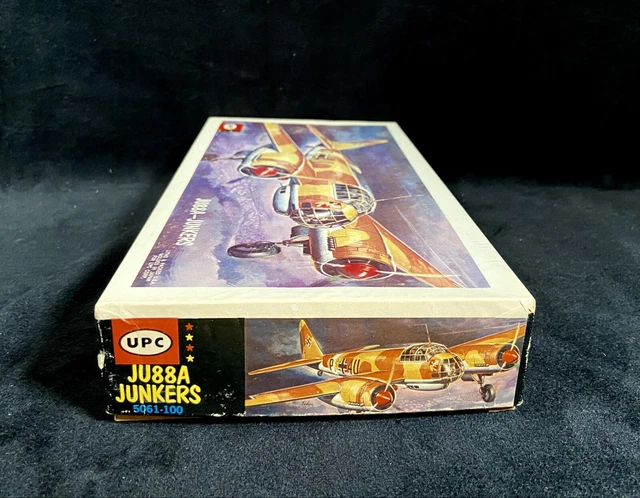 1966 UPC 1/50 Scale JU88A - JUNKERS Model Kit, #5061-100, Complete In ...