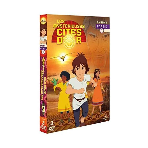LES MYSTÉRIEUSES CITÉS d'Or - Saison 4 - Partie 1 - DVD EUR 150,00 ...