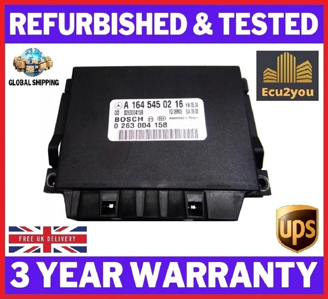 REFURBISHED MERCEDES PDC PARKING DISTANCE CONTROL MODULE A1645450216 £ ...