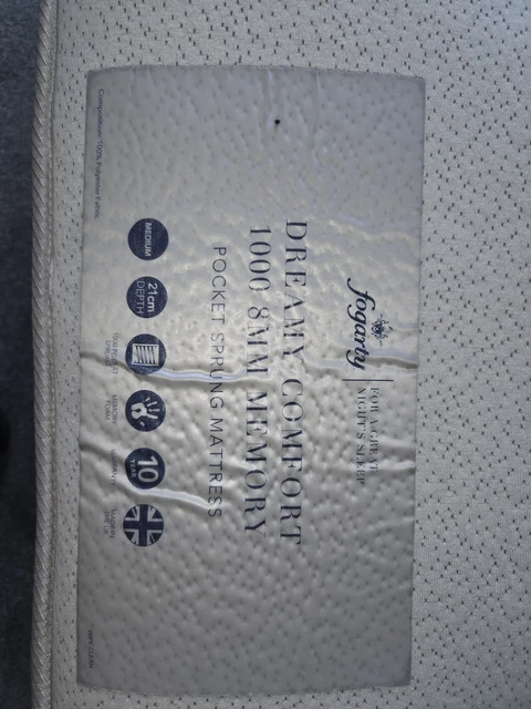 SINGLE DIVAN BED (Standard Size) with 2x Drawers + Mattress £63.10 ...