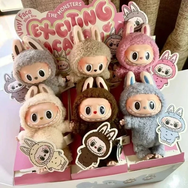 POP MART*LABUBU THE Monsters Etciting Macaron Plush Dolls Unopened ...