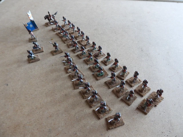 15MM MINIFIGS PAINTED metal wargaming figures Napoleonic British ...