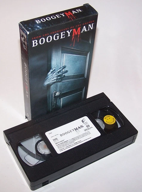 BOOGEYMAN VHS VIDEO Cassette Horror SLASHER - Barry Watson Lucy Lawless ...