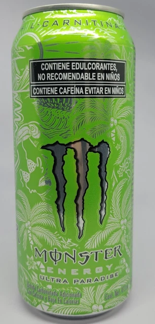 MONSTER ENERGY DRINK 🔥Ultra Paradise Can🔥 Mexico Rare!🔥Collector's ...