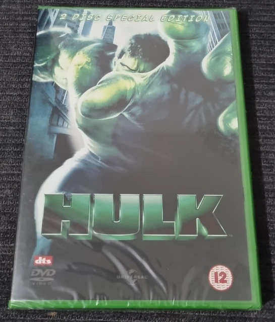 HULK. 2 DISC SPECIAL EDITION DVD.Eric Bana Jennifer Connelly Ang Lee ...