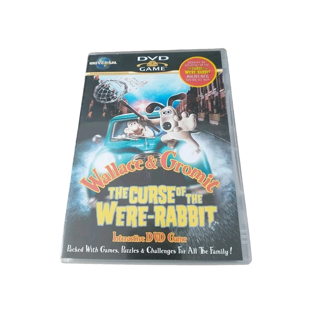 WALLACE AND GROMIT.THE curse of the were- rabbit.dvd game.2 pal £3.75 ...