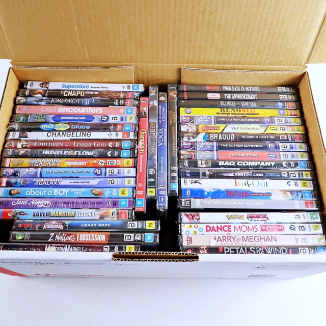 BULK LOT OF 40 Mixed New DVDs (Photos For Titles) Reseller/ Market ...