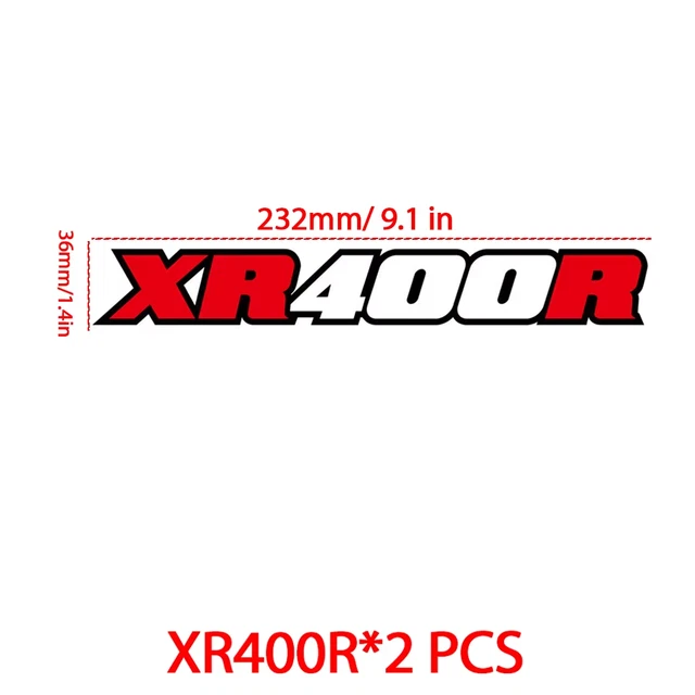 HONDA XR400R MOTOCROSS Swing Arm Graphics Decals Stickers Mx Enduro £5. ...