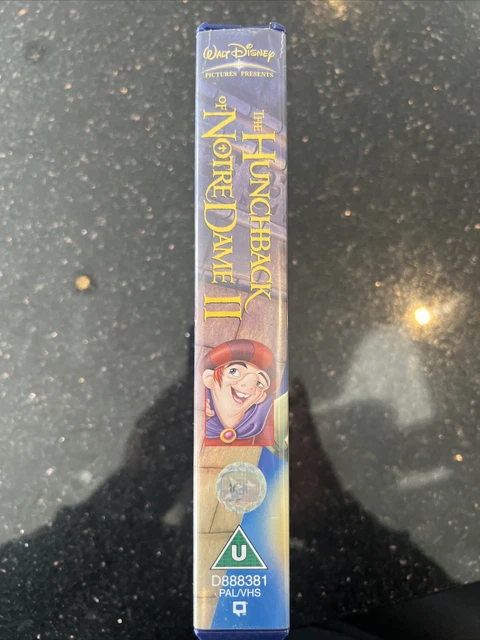 WALT DISNEY THE Hunchback Of NotreDame 2 VHS Tape FREE UK POSTAGE £7.99 ...