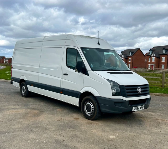 VW CRAFTER VAN - LWB, NO VAT, LOW MILES £5,900.00 - PicClick UK