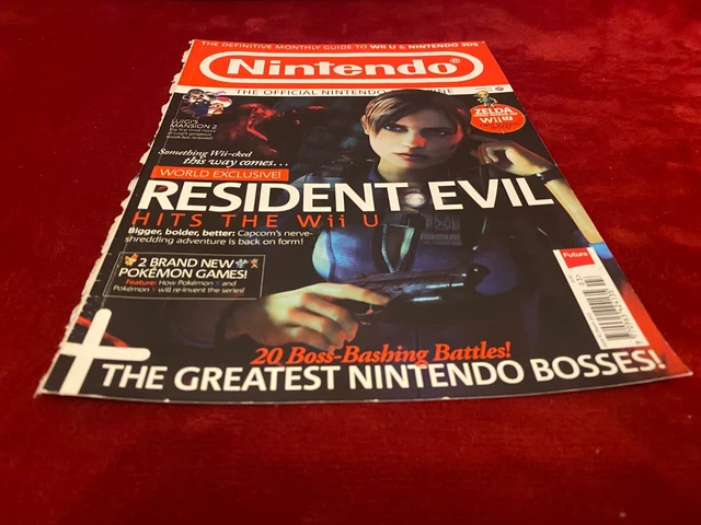 FRAMED NINTENDO MAGAZINE Cover Page 11X8 Resident Evil EUR 24,86 ...