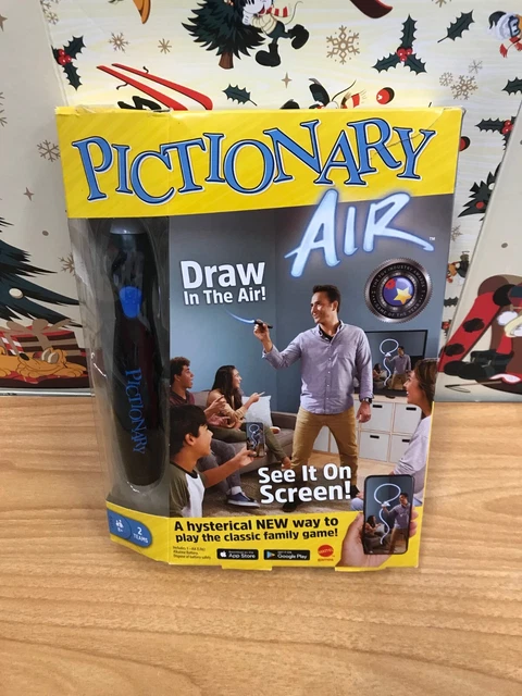 MATTEL GAMES PICTIONARY Air, Family Board Game for Kids and Adults. BOX ...