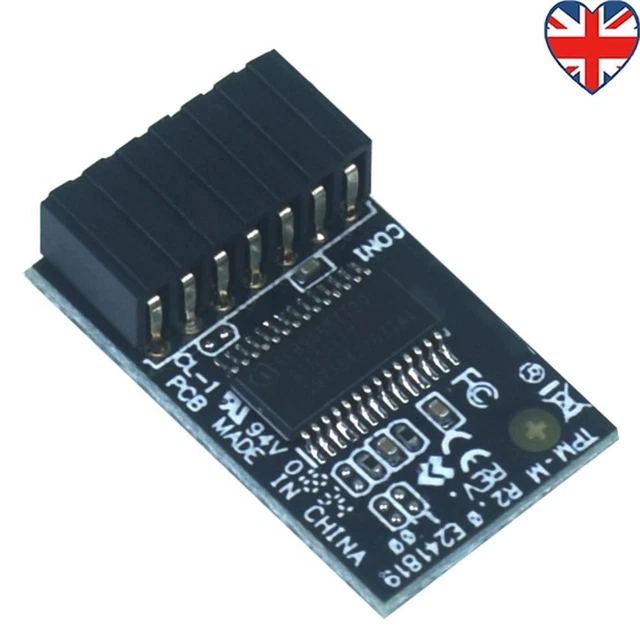 14-1 PIN TPM-M R2.0 TPM Module LPC Trusted Platform Module for Asus ...