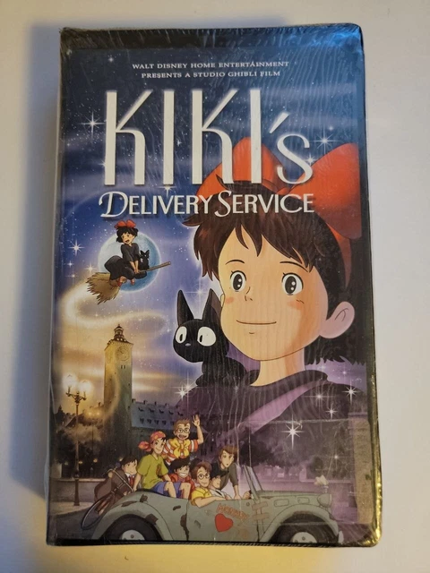 STUDIO GHIBLI KIKI'S Delivery Service VHS RARE Disney NEW SEALED *tear ...