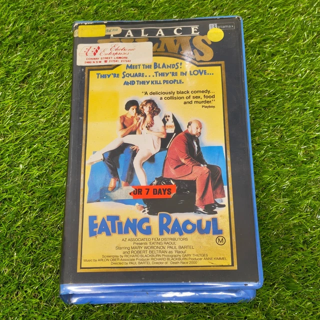 EATING RAOUL - Palace Films - Clamshell Betamax Tape $120.00 - PicClick AU