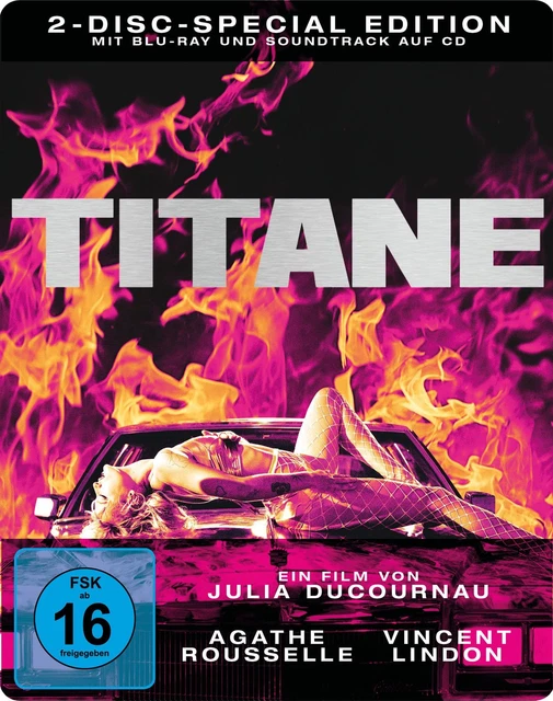 TITANE (BLU-RAY) VINCENT Lindon Garance Marillier Julia Ducournau EUR ...
