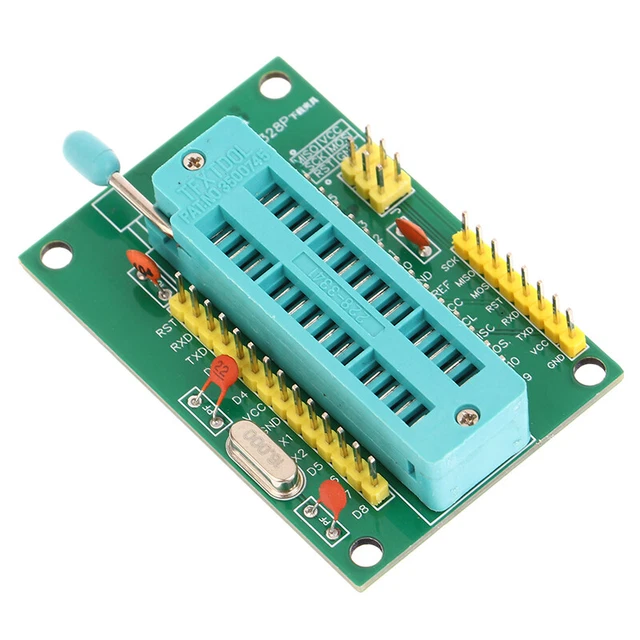 ATMEGA8 ATMEGA48 ATMEGA168 ATMEGA328P-PU DIP28 Programmer System Board $6.94 - PicClick AU