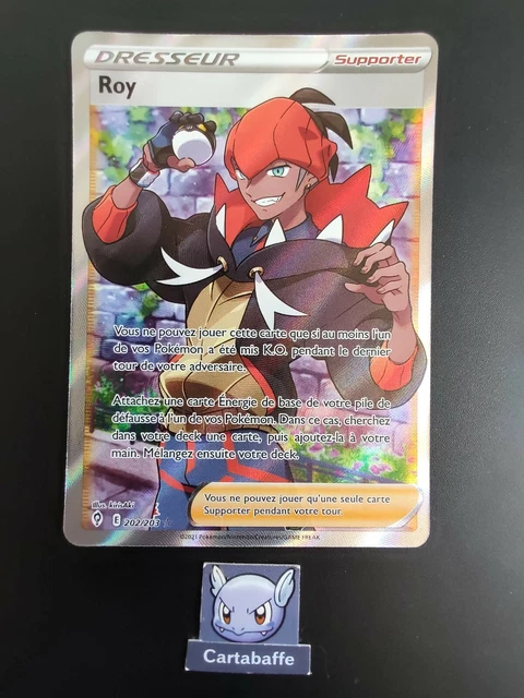 CARTE POKÉMON ROY 202/203 Full Art Dresseur EB07 Evolution Céleste NEUF ...