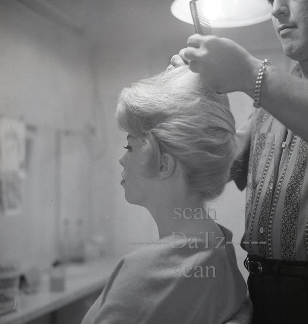 1950S VOGEL NEGATIVE-BUSTY blonde pinup girl Shirley Quimby-cheesecake ...