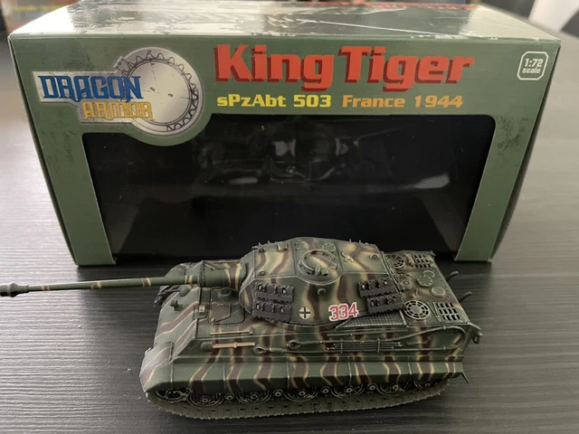 DRAGON ARMOR 60042 Kingtiger Porsche Turret 1:72 EUR 39,00 - PicClick FR