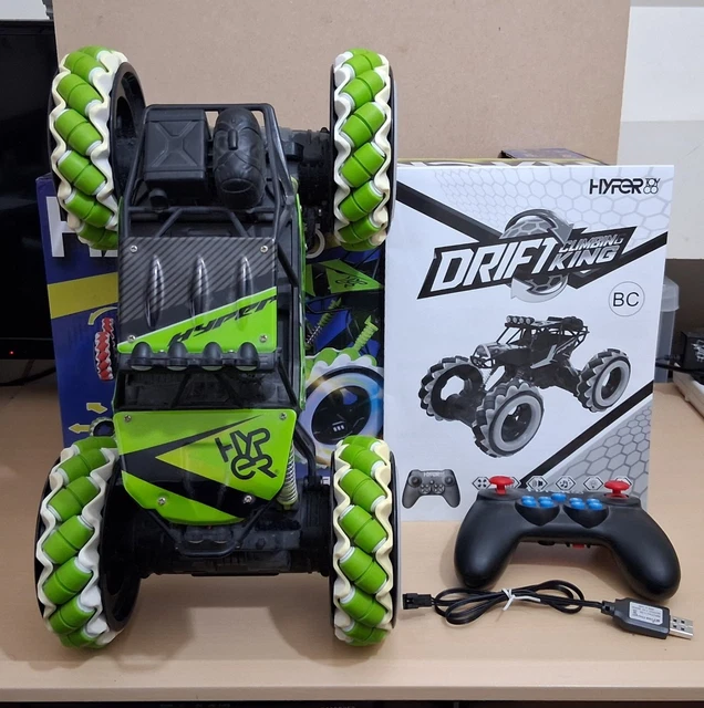 HYPER TOY CO Drift King Climbing Light Up Dancing Remote Control Car RC ...