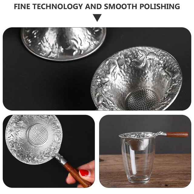 TEA LEAK FILTER Strainer for Teapot Strainers Office Analoguey ...