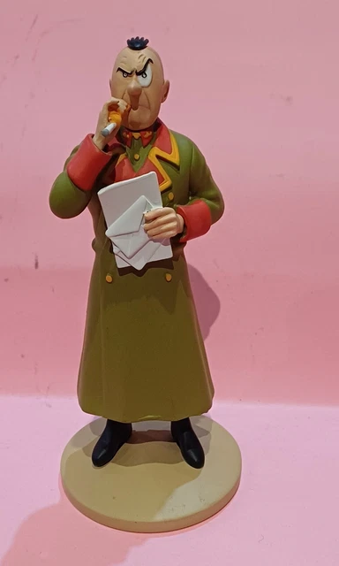 FIGURINE TINTIN COLLECTION Officielle - Colonel Sponsz Contrarie - N ...