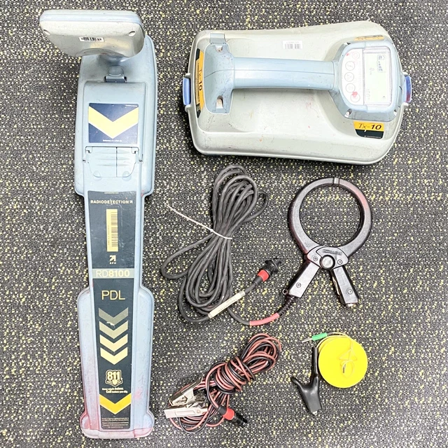 SPX RADIODETECTION RD8100 PDL Cable & Pipe Locator & TX-10 Transmitter ...