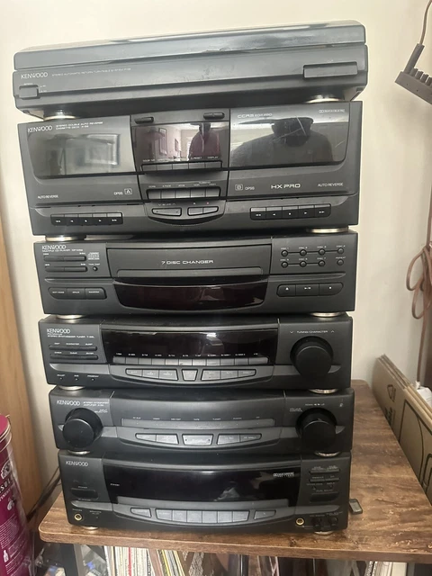 KENWOOD HIFI 6 pieces Stack system separates + Speakers £59.79 ...