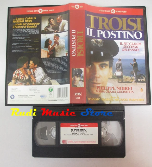 1994 VHS IL POSTINO movie Massimo Troisi Maria Grazia Cuccinotta (F69 ...